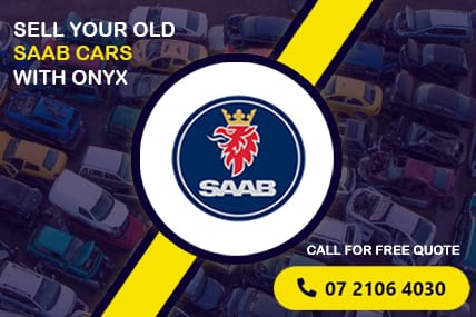 Sell Saab Cars | Get Top Cash Offers - Onyx Cash For Cars